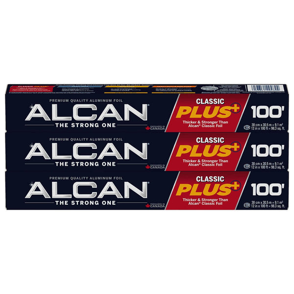 Alcan Aluminum Foil, 3 Rolls | Comfort.to