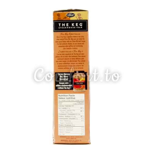 The Keg Frozen Prime Rib Burgers, 2 kg | Comfort.to