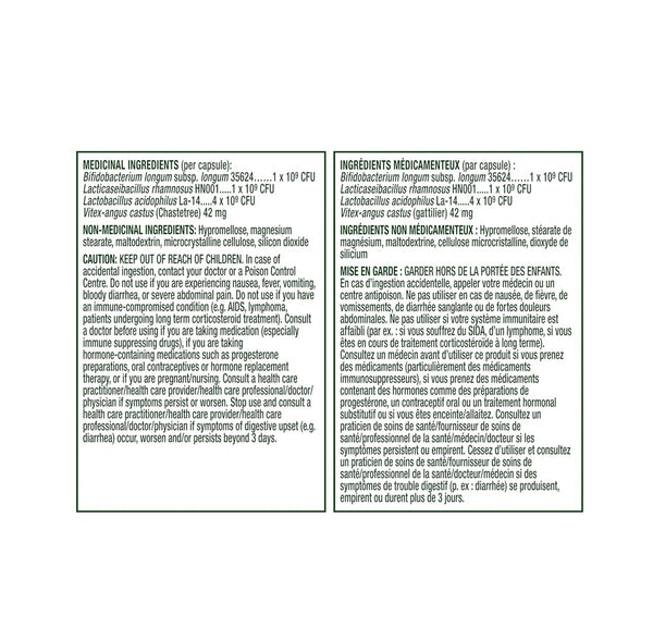 Align Women's Dual Action Probiotic Supplement, 63 capsules | Comfort.to