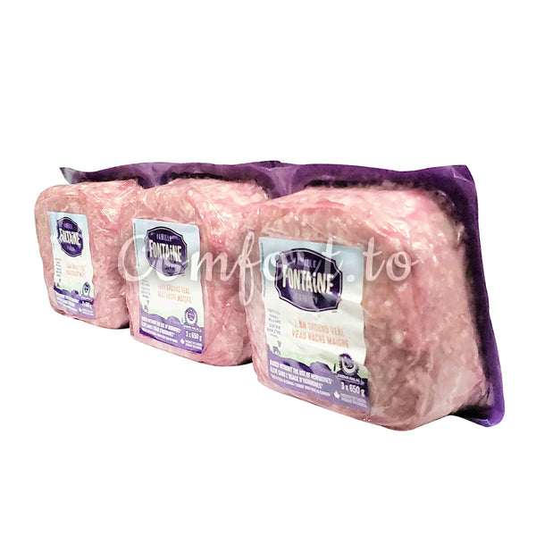 Fontaine Family Lean Ground Veal, 6 x 454 g | Comfort.to